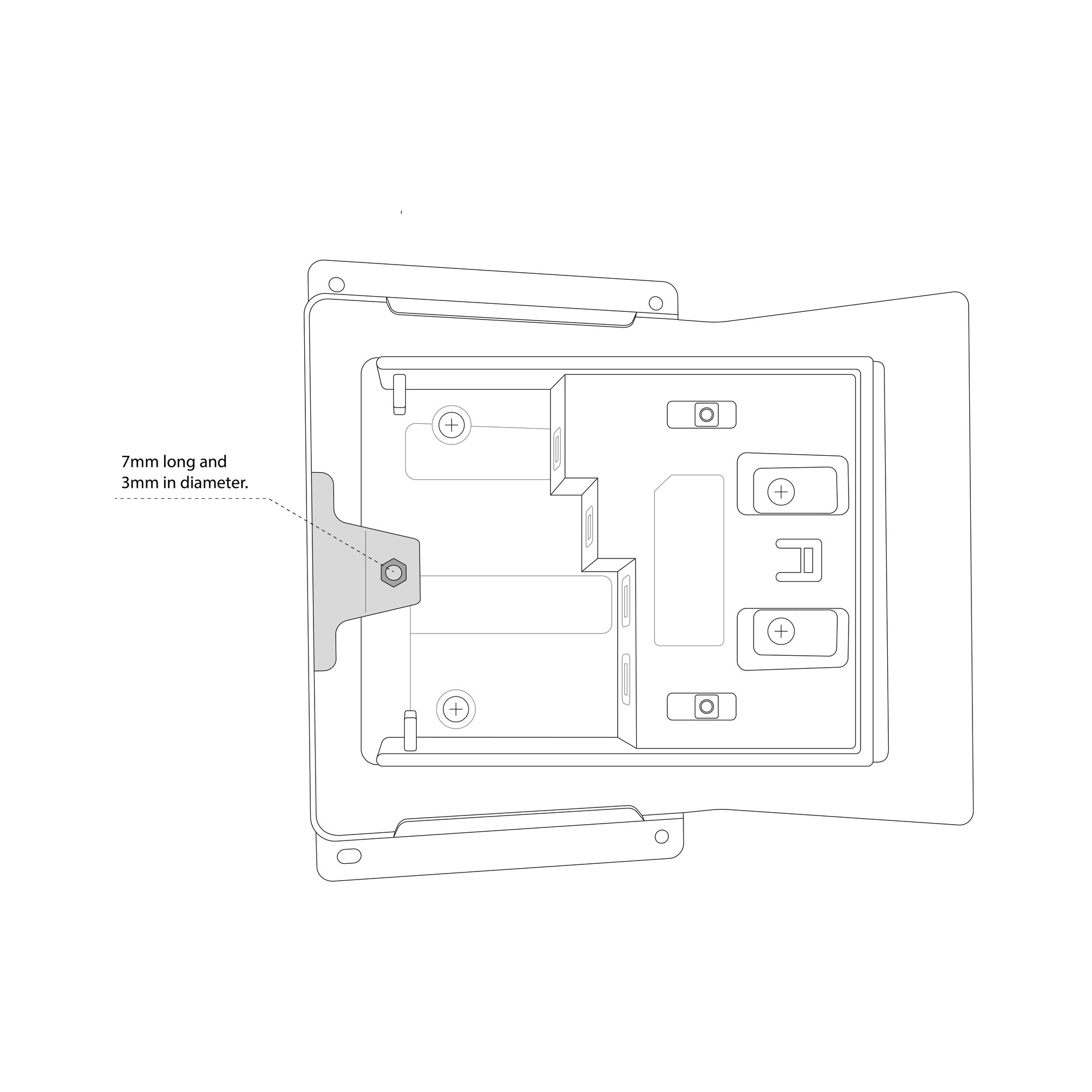 Humly Booking Device - Mounting Instructions