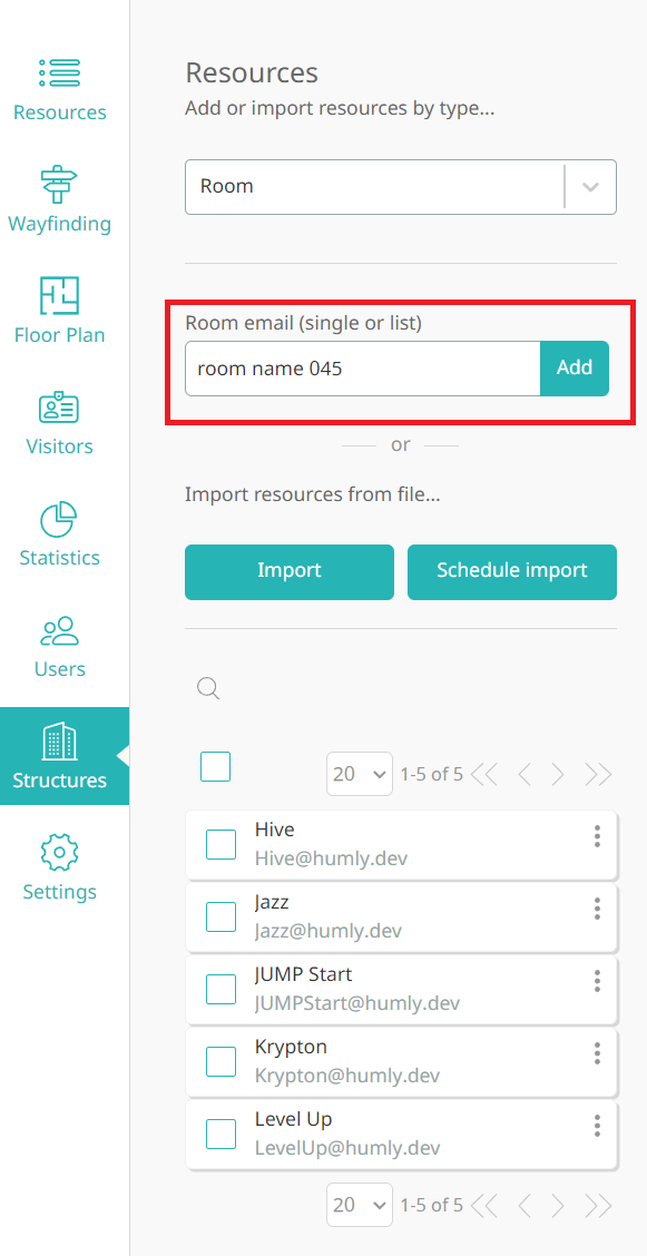 Resource without backend