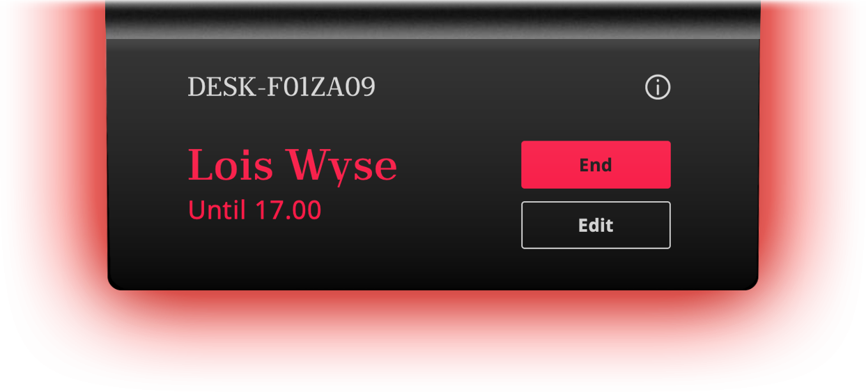 Humly Booking Device - User Guide