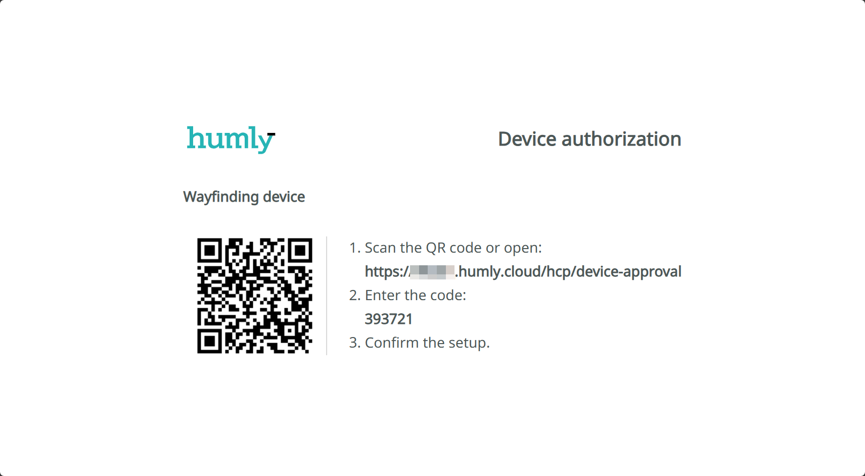 Screen Approval for Humly Floorplan, Wayfinding, and Visitor