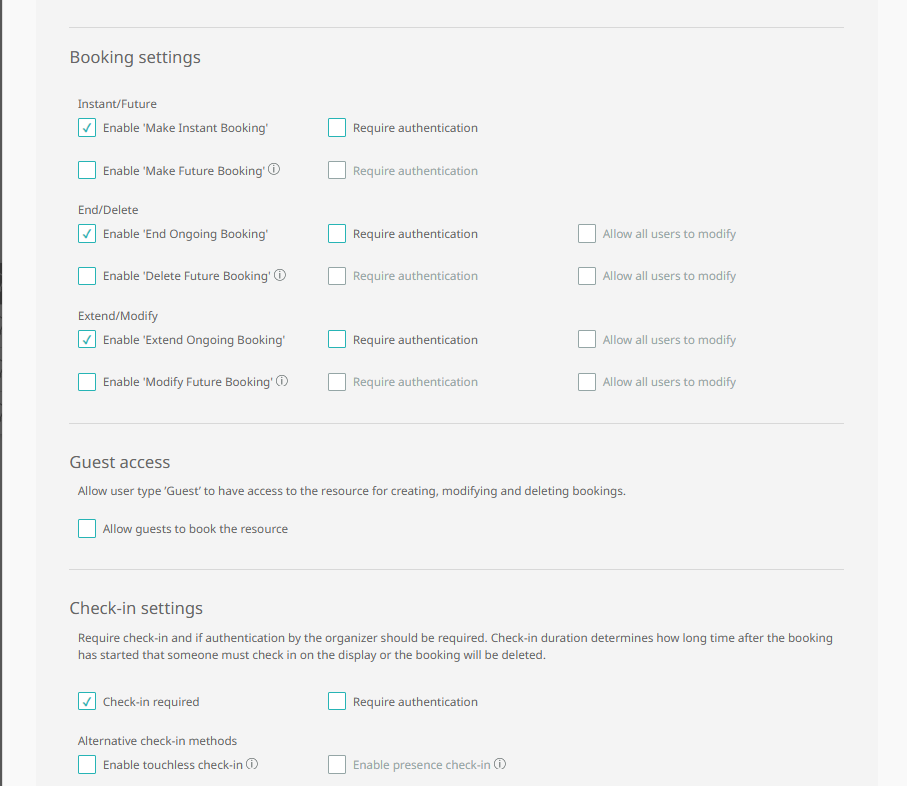 Humly Room Settings Overview