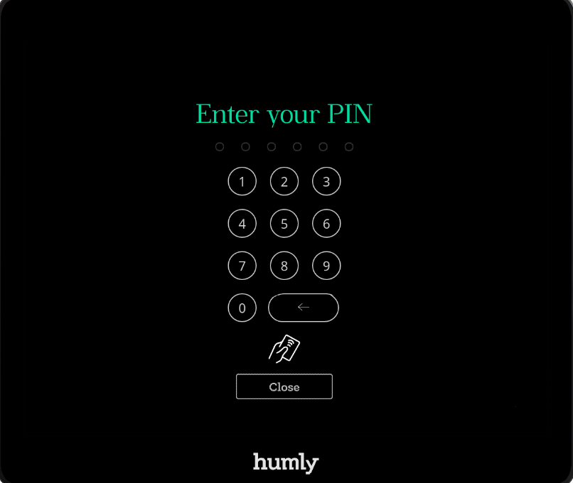 How to disconnect a Humly room display from Humly control panel.