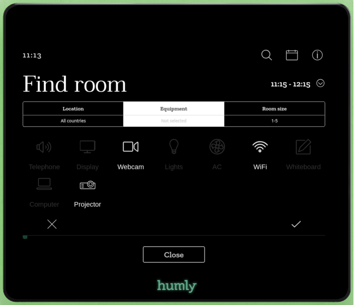 Humly Room Display - User Guide
