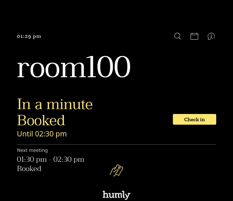 Humly Room Display - User Guide